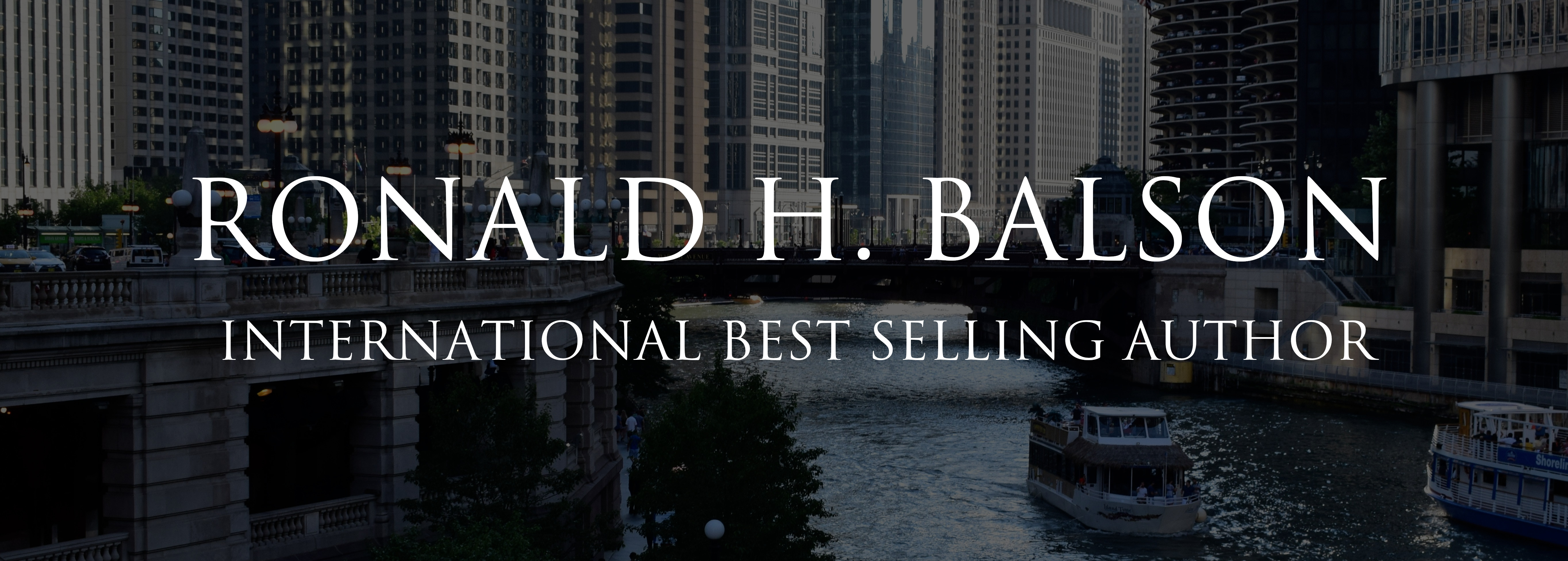 Ronald H Balson, Author